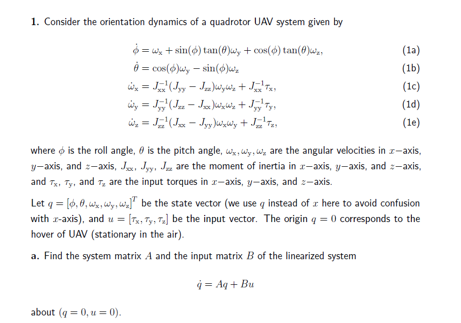 Course- Non-Linear System. Please solve the question | Chegg.com