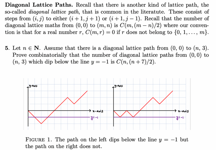 Diagonal Lattice Paths Recall That There Is Another 0480