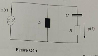 Solved In the circuit depicted in Figure Q4a, a current | Chegg.com
