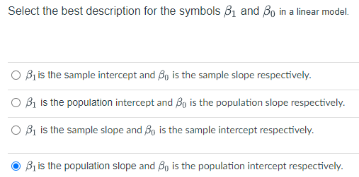 Solved Select the best description for the symbols \\\\beta | Chegg.com
