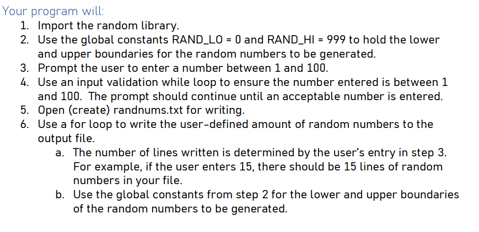 Solved Complete and upload the following program to | Chegg.com