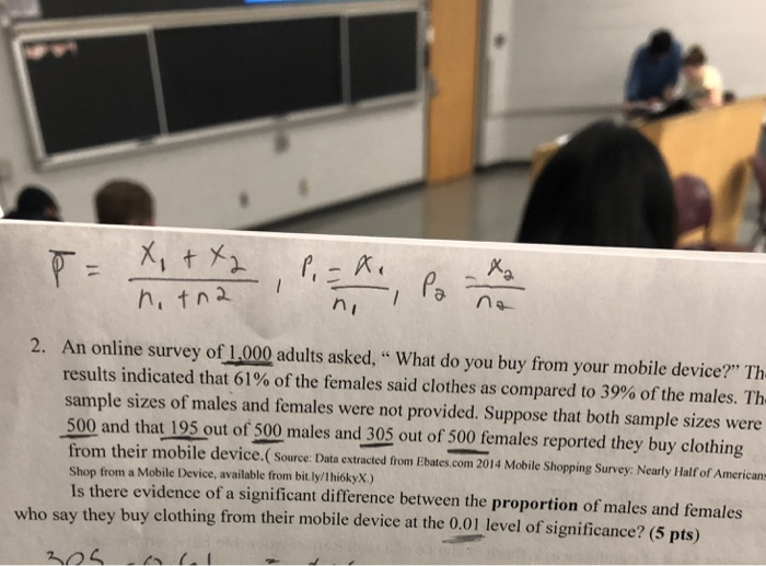 Solved l n An online survey of 1,000 adults asked, " What do | Chegg.com