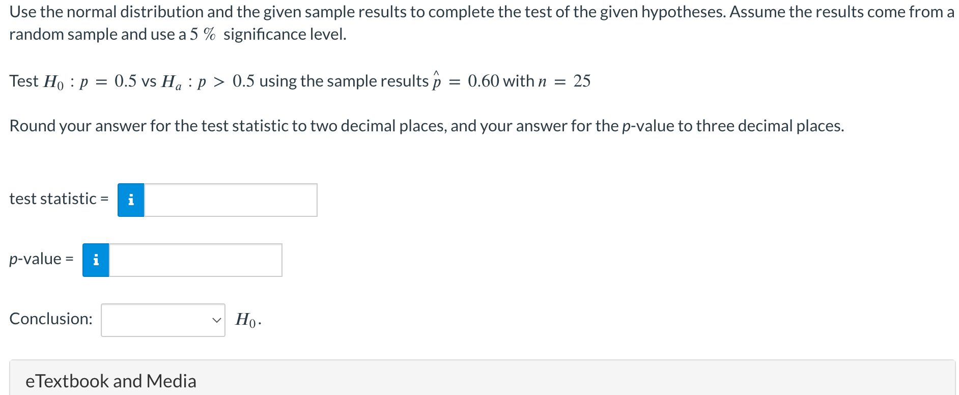 Solved Use the normal distribution and the given sample | Chegg.com