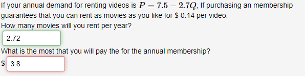 Solved If your annual demand for renting videos is | Chegg.com