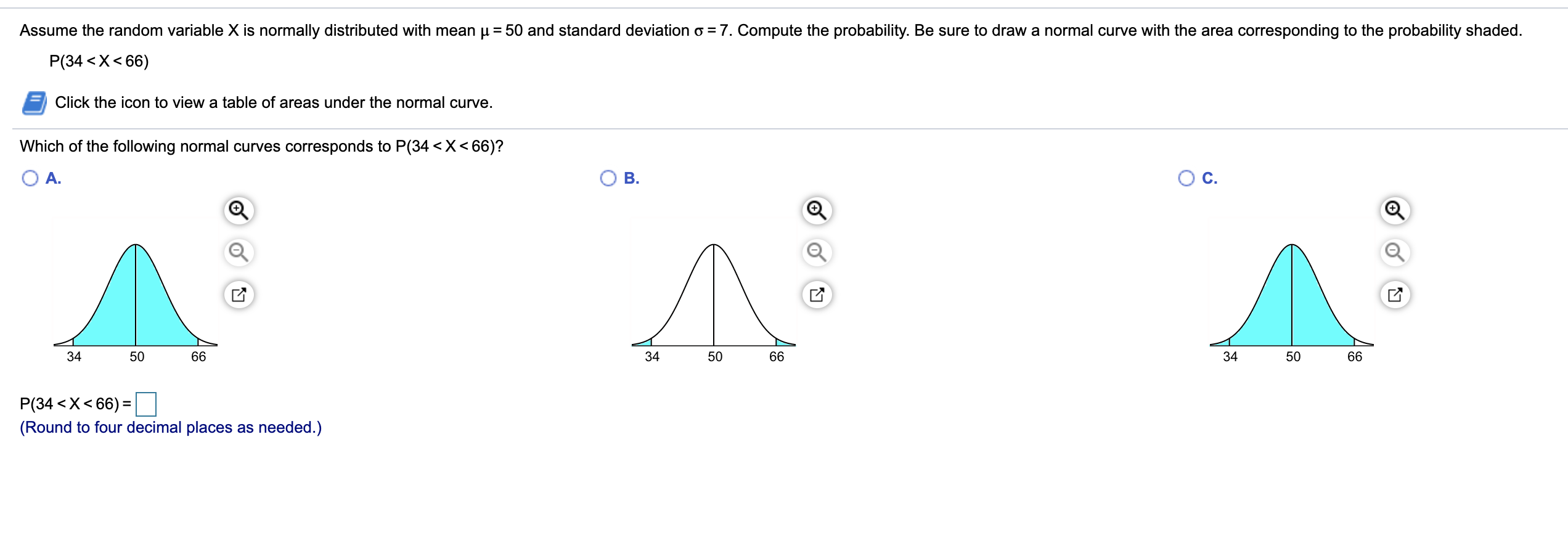 Solved Assume the random variable X is normally distributed | Chegg.com