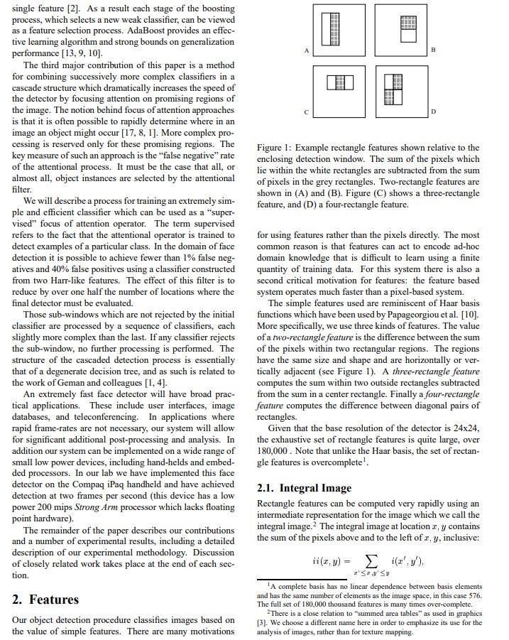 Solved Rapid Object Detection using a Boosted Cascade of | Chegg.com