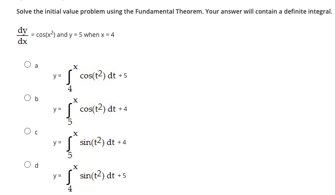 Solved Solve the initial value problem using the Fundamental | Chegg.com