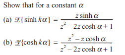 Solved Show that for a constant α (a) | Chegg.com