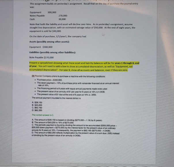 Solved This assignment builds on yesterday's assignment. | Chegg.com