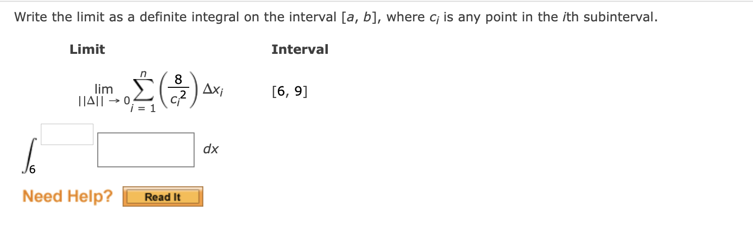 Solved Write the limit as a definite integral on the | Chegg.com