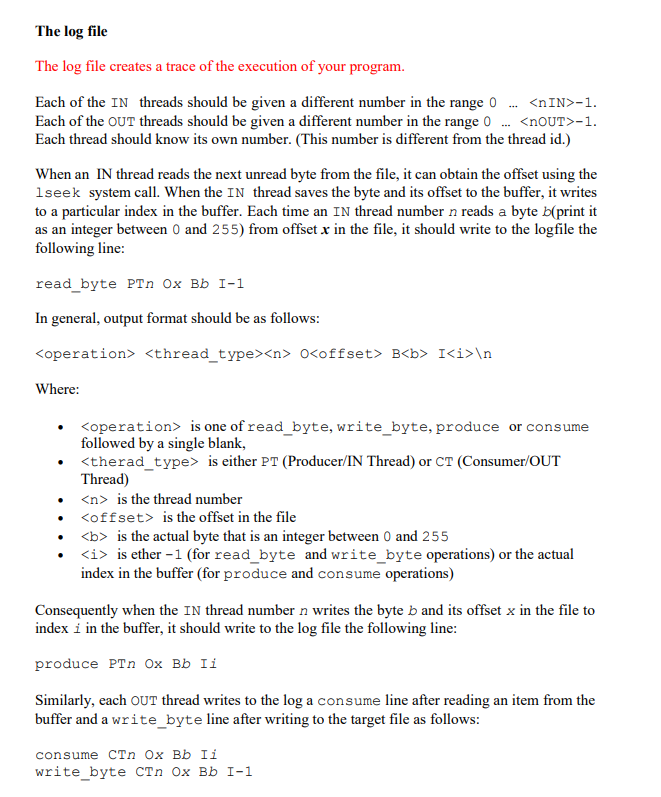 Solved Your task is to write a C program that creates two | Chegg.com