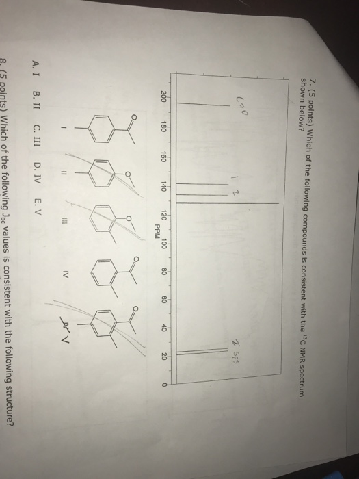 Solved 7. (5 points) Which of the following compounds is | Chegg.com