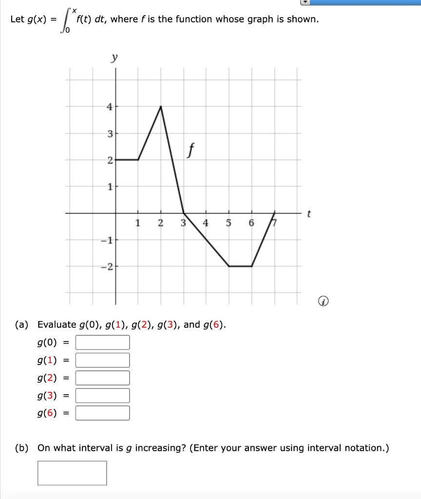 Solved Let g(x) = | Chegg.com