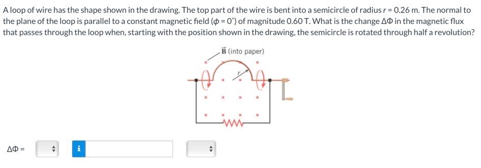 Solved A loop of wire has the shape shown in the drawing. | Chegg.com