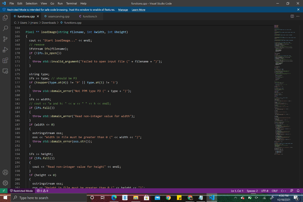 Please help! Code is in C++, all starting code is | Chegg.com