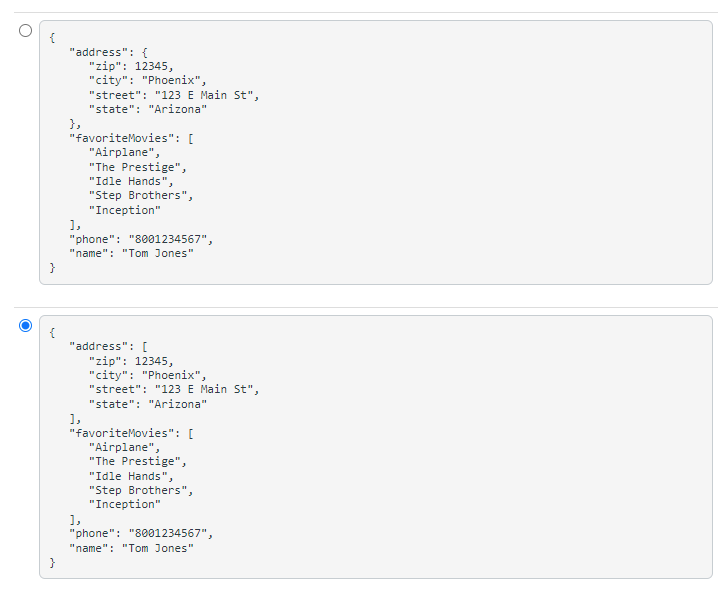 Solved Consider the following Java code: JSONObject person = | Chegg.com