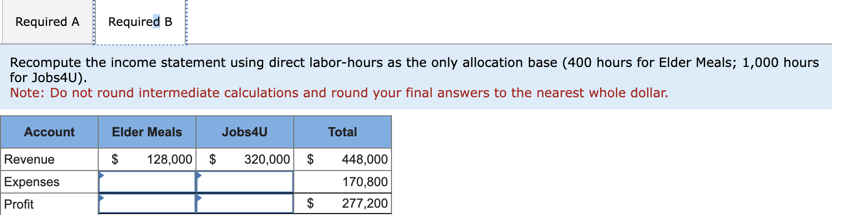 Solved Exercise 9-45 (Algo) Activity-Based versus | Chegg.com