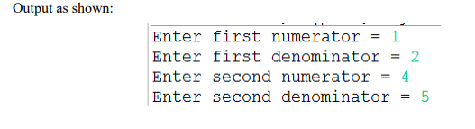 Solved q) Develop an Abstract Data Type for the Fractions | Chegg.com