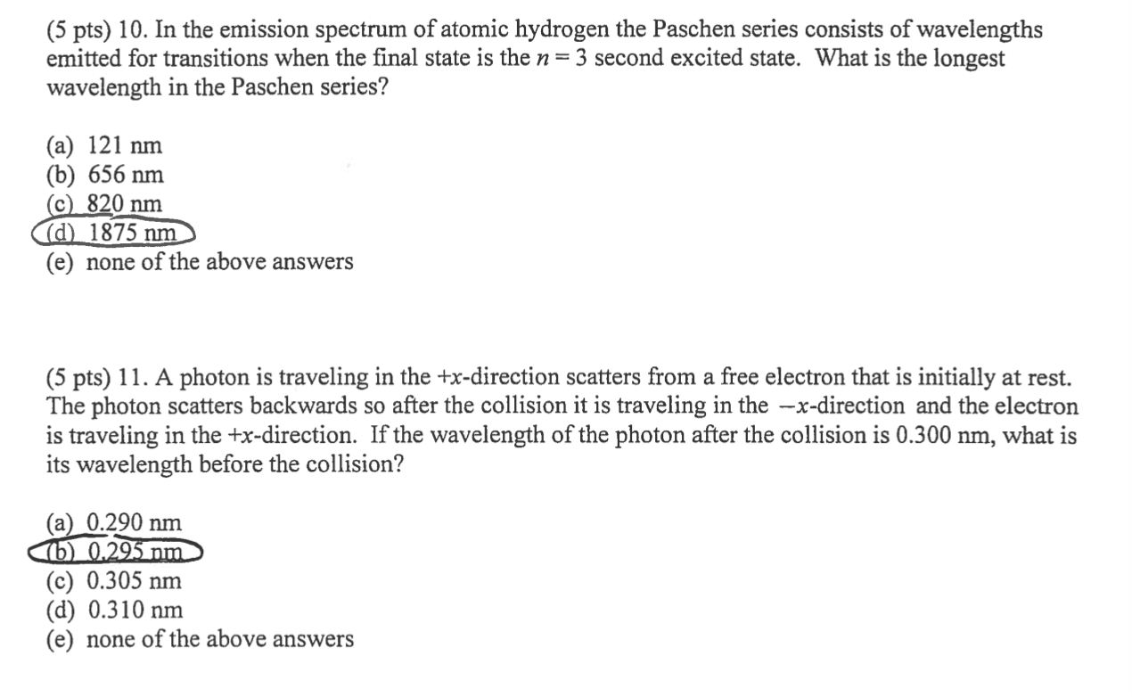 Solved these are the answers, just want to see how to do it | Chegg.com