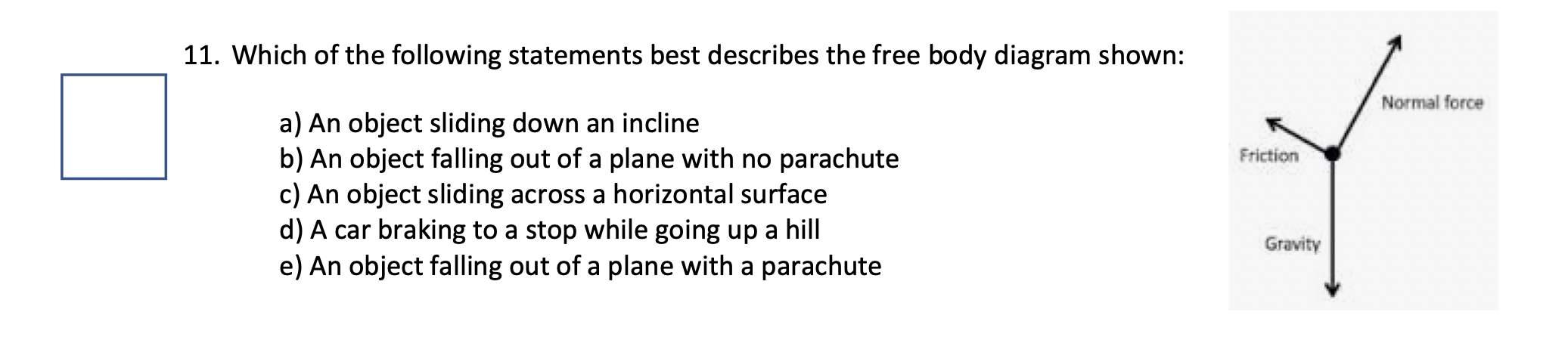Solved 11. Which of the following statements best describes | Chegg.com