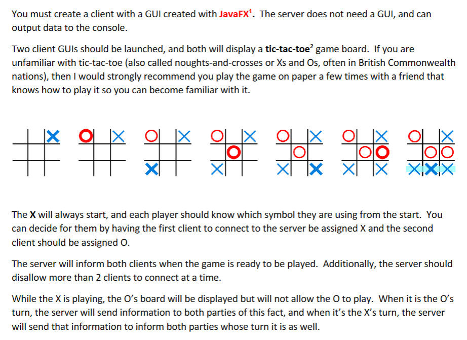 Solved You must create a client with a GUI created with | Chegg.com