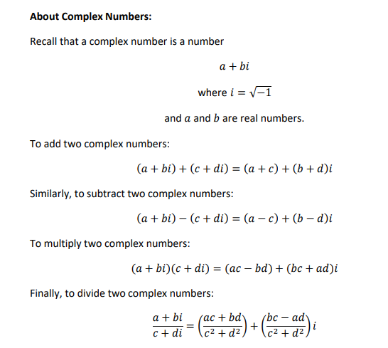 Solved Writing Class Complexnumber First The Class That 