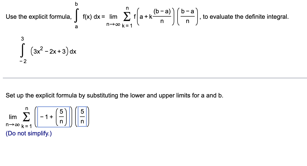 Solved Use the explicit formula, | Chegg.com