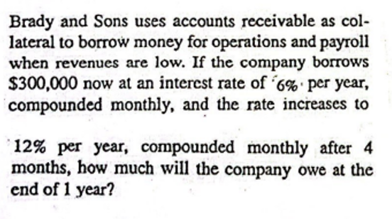 Solved Please do not use excel and please do not treat | Chegg.com