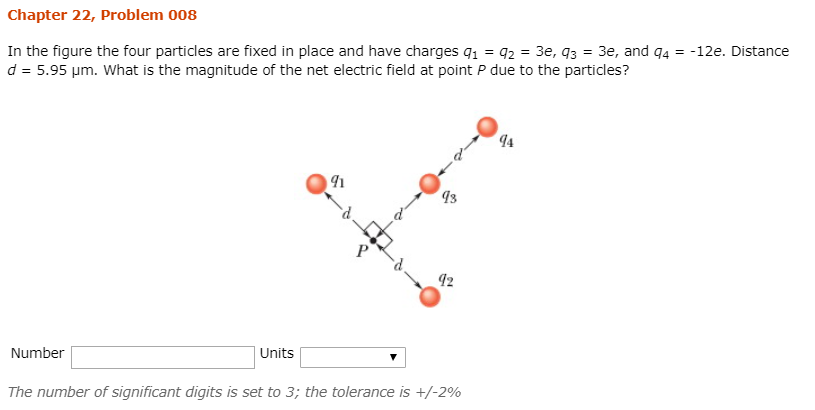Solved Chapter 22, Problem 008 In the figure the four | Chegg.com