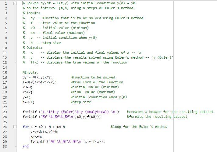Solved THE APPLICATION USED FOR THIS QUESTION IS MATLAB. | Chegg.com