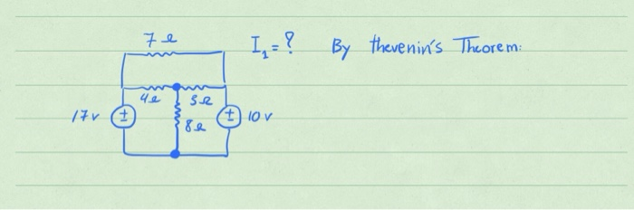 Solved Using Thevenin theorem, what is Vth, Rth, and I | Chegg.com