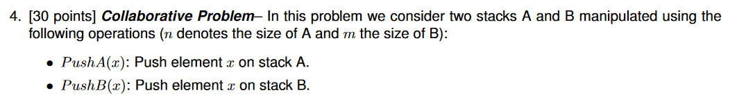 Solved 4. [30 points] Collaborative Problem - In this | Chegg.com
