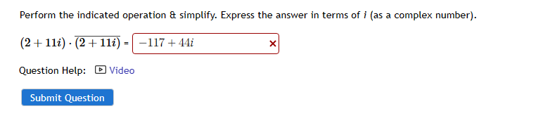 Solved Perform The Indicated Operation And Simplify Express