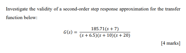 Solved Investigate the validity of a second-order step | Chegg.com