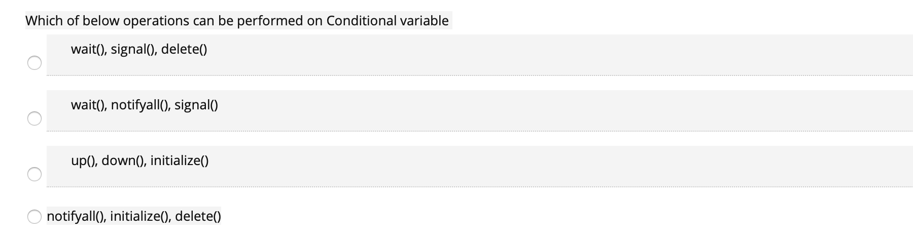 Solved Which of the following placement algorithms has the | Chegg.com