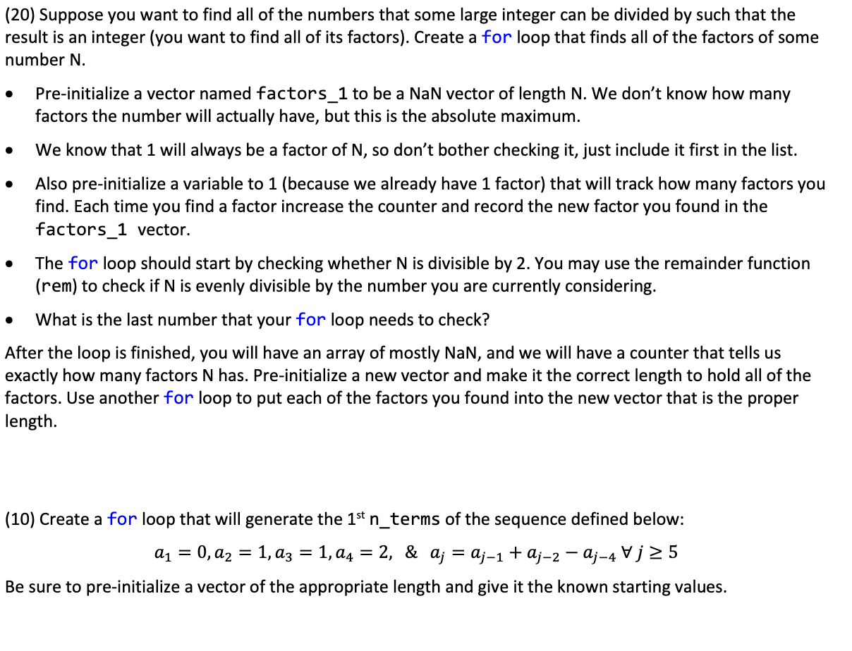 Solved (20) Suppose you want to find all of the numbers that | Chegg.com