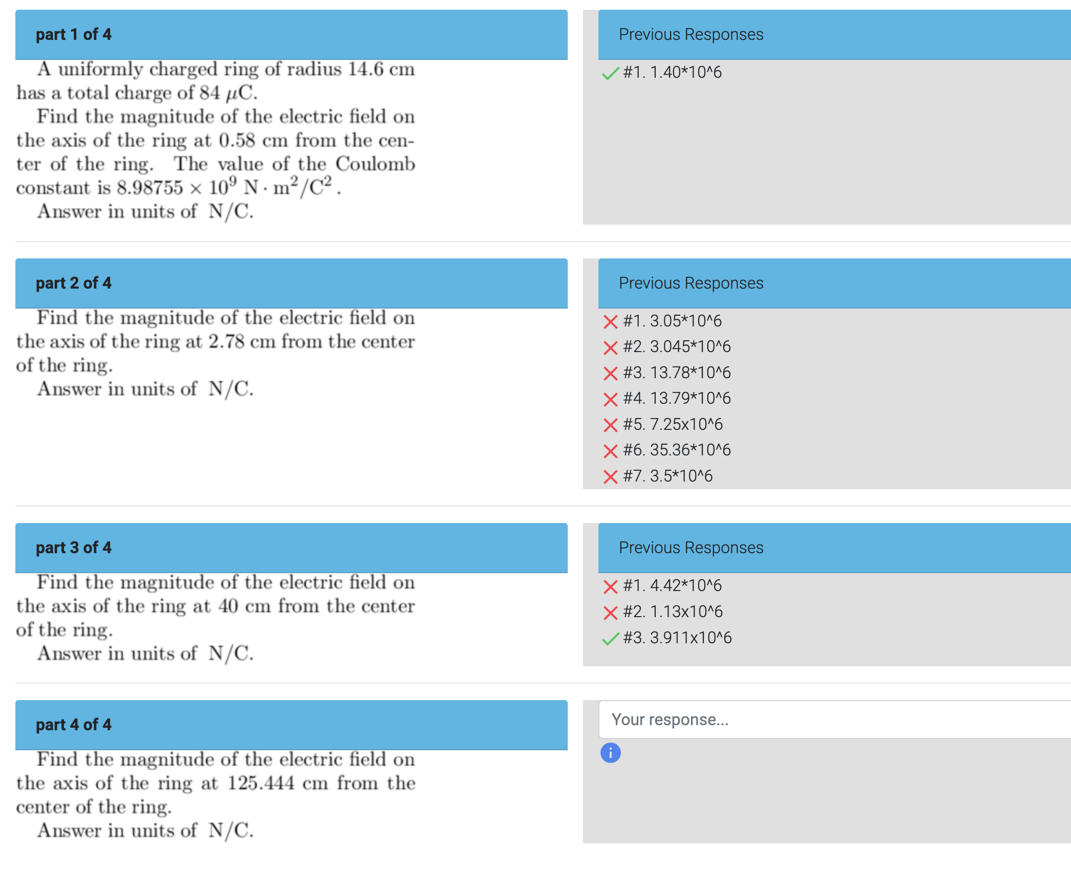 Solved PLS SOLVE THE LAST PART FOR ME!!!!!part 1 ﻿of 4A | Chegg.com