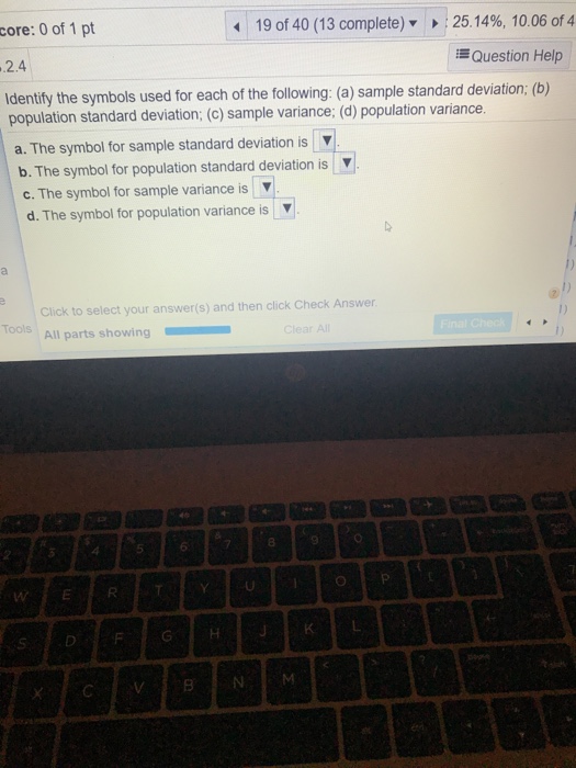 Solved core: 0 of 1 pt 2.4 Identify the symbols used for | Chegg.com