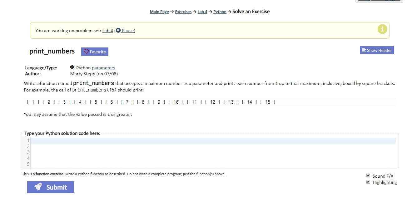 Solved Write A Function Named Print numbers That Accepts