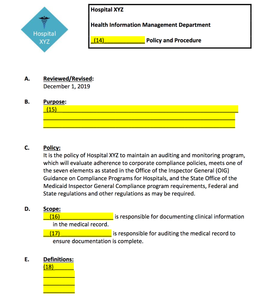 Solved Activity 3 You are the director of the Health | Chegg.com