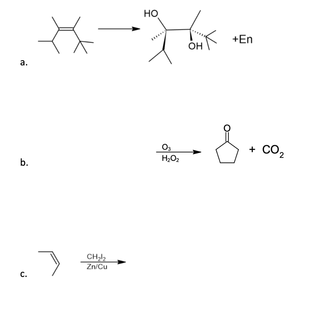 Solved Fill in any missing component (substrate, reagent, or | Chegg.com