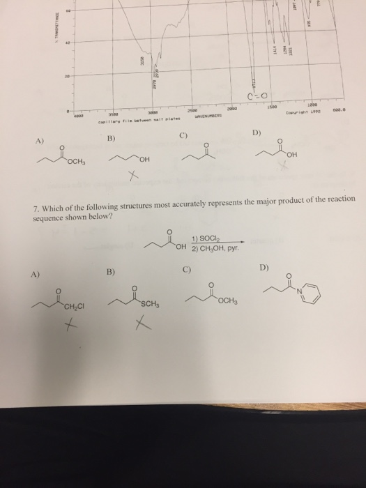 Solved Which of the following structures most accurately | Chegg.com
