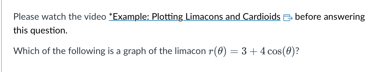 Solved this question. Which of the following is a graph of | Chegg.com