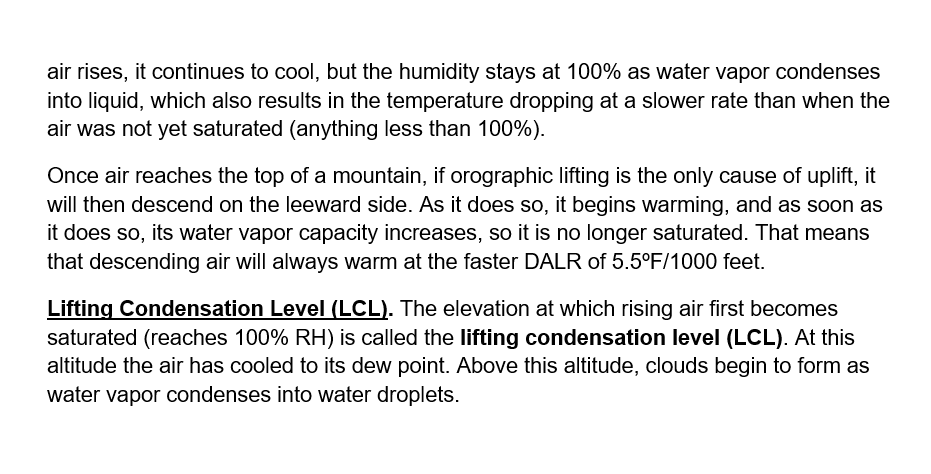 Solved Dew point. The temperature at which air becomes | Chegg.com