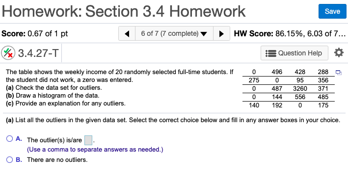 Solved Homework Section 3 4 Homework Save Score 0 67 Of 1