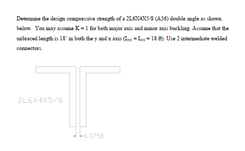 Solved Determine the design compressive strength of a | Chegg.com