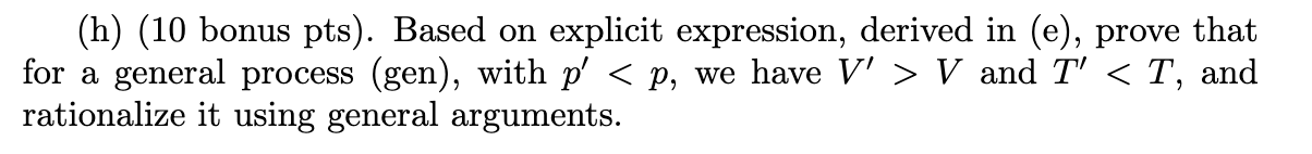 Problem 2. ( 35pts+10 bonus pts) A heat isolated | Chegg.com