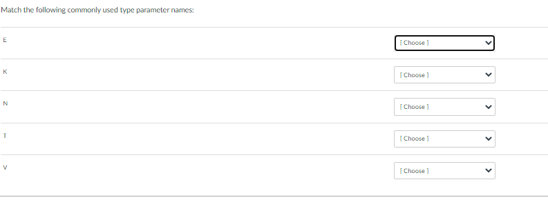 Generics allow a programmer to specify a type for | Chegg.com