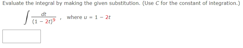 Solved Evaluate the integral by making the given | Chegg.com