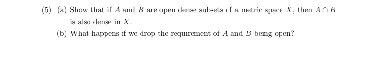 Solved Need rigorous mathematical solutions to this Real | Chegg.com